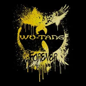 WU-TANG CLAN Paint Splash Forever Logo Graphic T-shirt