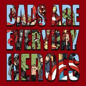 MARVEL Dads Are Everyday Heroes Short Sleeve Graphic T-shirt