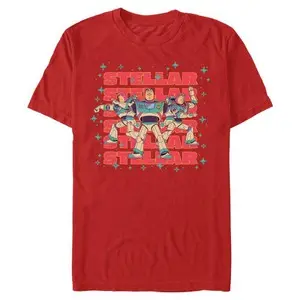 TOY STORY 5 Stellar Stars Buzz Graphic T-shirt - Red
