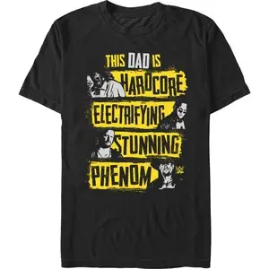 WWE This Dad Is Quote Short Sleeve Graphic T-shirt