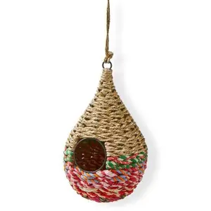TAG Seagrass Bird House Multi Iron Spring - Red