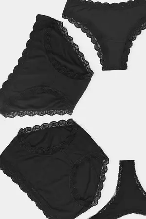 STRIPE & STARE All Styles Knicker Box - Black