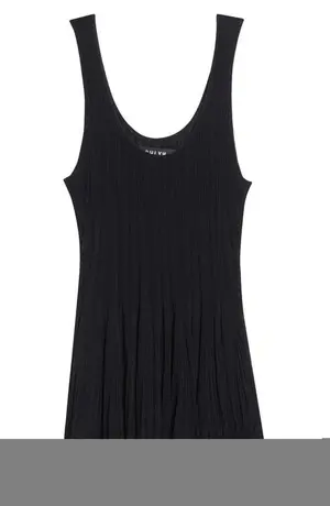 ASHLYN Bennett Layered Hem Rib Sweater Tank