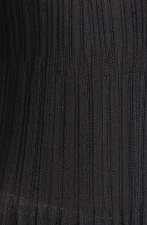 ASHLYN Bennett Layered Hem Rib Sweater Tank