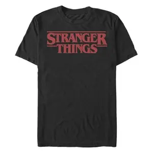 STRANGER THINGS Bold Logo Graphic T-shirt