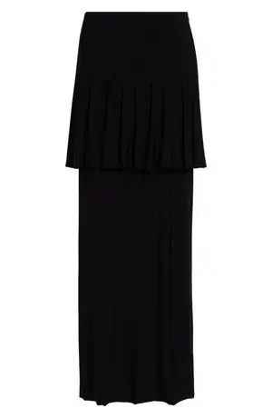 ASHLYN Klein Layered Maxi Skirt