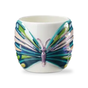 TAG Everyday Butterfly Earthenware Mug Multi 17 Oz 4.03x4.03x3.78