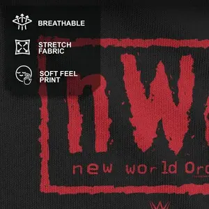WWE Red Order Logo Short Sleeve Graphic T-shirt