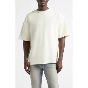 Amiri Oversize Gradient Ma Bandana Patch Appliqué Skate T-shirt - Ivory