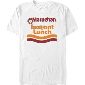 MARUCHAN Classic Logo Short Sleeve Graphic T-shirt - White