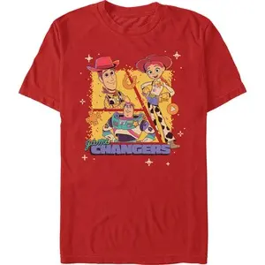 TOY STORY 5 Three Friends Game Changers Graphic T-shirt - Red
