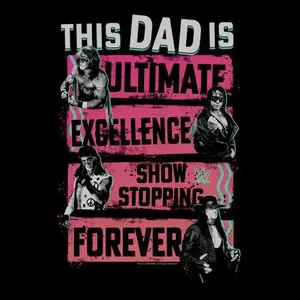 WWE This Dad Is Forever Short Sleeve Graphic T-shirt