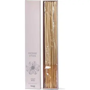 TAG Violet Moss Incense Sticks Multicolor Air Freshener 30 Hours - Multicolored