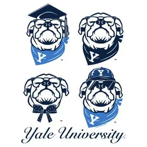 YALE UNIVERSITY Handsome Dan Portraits Graphic T-shirt