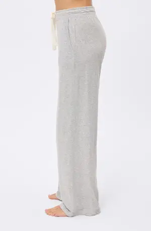 PAPINELLE Jada Organic Cotton Wide Leg Pajama Pants