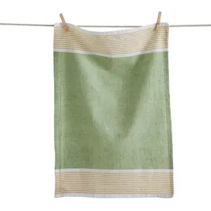 TAG Wolcott Contrast Border Dt Multi Multi Cotton Everyday - Green