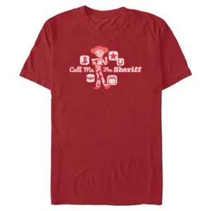 TOY STORY 5 Call Me The Sheriff Short Sleeve Graphic T-shirt