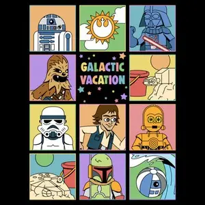 STAR WARS Galactic Vacation Graphic T-shirt