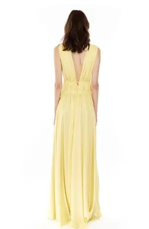 MOTHER OF ALL Helena Maxi Dress - Yellow