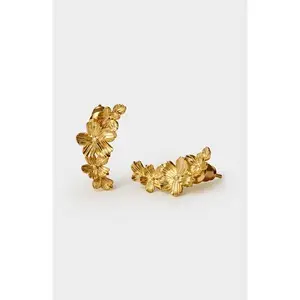 KATIE LOXTON Floramour Plated Ear Crawlers - Gold