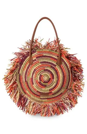 Sam Edelman Lily Fringe Circular Tote