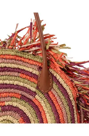 Sam Edelman Lily Fringe Circular Tote