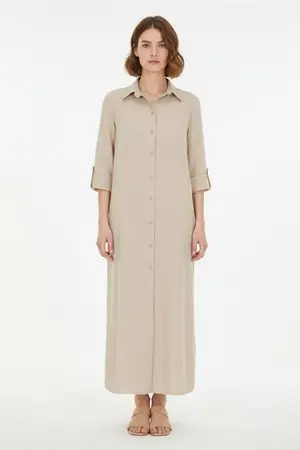 NELBLU SWIMWEAR Fifi Shirt Dress - Azul