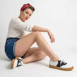 HOT CHOCOLATE DESIGN Casual Printed Lace-up Sneakers