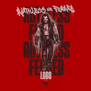 SUPERGIRL Ruthless And Fea Lobo Short Sleeve Graphic T-shirt