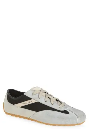 Alexander McQueen Boxe Low Top Sneaker - Flannel
