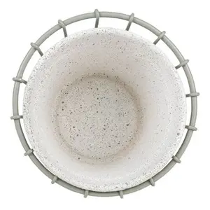 FORESIDE HOME AND GARDEN Mini 2-piece Planter Metal