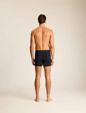 Commando Essential Modal Modern Fit Boxer Brief 3-pack - Black