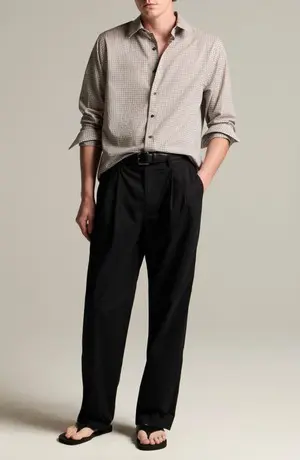 Vince Condor Plaid Button-up Shirt