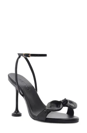 AREZZO Addie Ankle Strap Sandal - Black