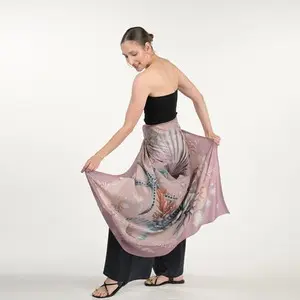SILK&SOUL Shells And Pearls Scarf