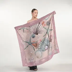 SILK&SOUL Shells And Pearls Scarf