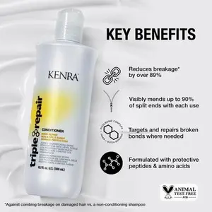 KENRA PROFESSIONAL Triple Repair Conditioner 10.1 Oz
