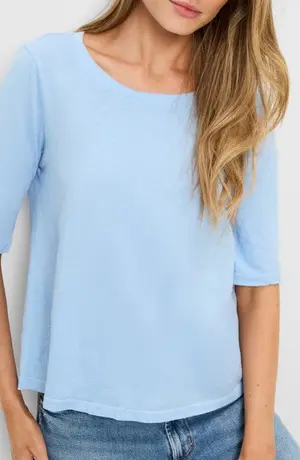 Michael Stars Swing Tee - Sky