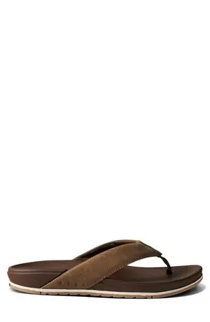 Reef Cushion Bonzer Leather Flip Flop