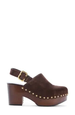 Chloé Jeannette Slingback Platform Clog