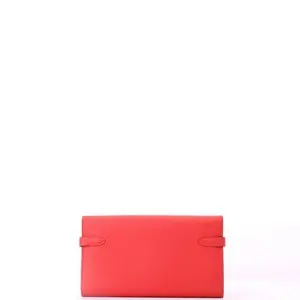 Hermès Kelly Wallet Epsom Long - Red