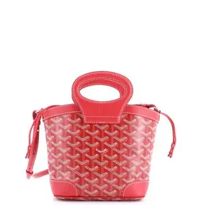Goyard Beluga Bag Coated Canvas Mini - Red