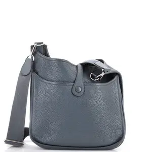 Hermès Evelyne Bag Gen Ii Epsom Pm - Blue