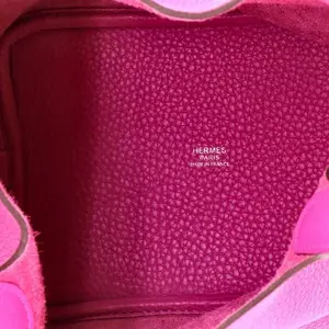 Hermès Picotin Lock Bag Clemence Pm - Pink