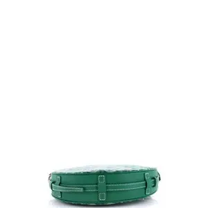 Goyard Hirondelle Shoulder Bag Coated Canvas And Leather - Green