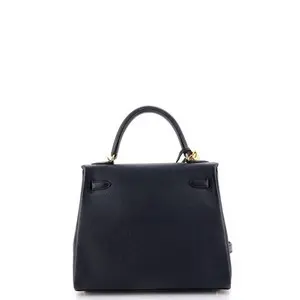 Hermès Kelly Handbag Epsom With Gold Hardware 25