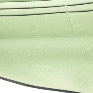 Hermès Chaine D'ancre To Go Wallet Epsom - Vert Peppermint