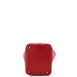Hermès Picotin Lock Bag Clemence Mm - Red