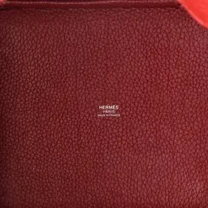 Hermès Picotin Lock Bag Clemence Mm - Red