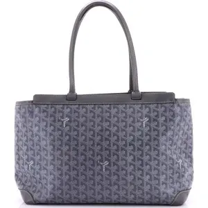 Goyard Bellechasse Bag Coated Canvas Pm - Gray